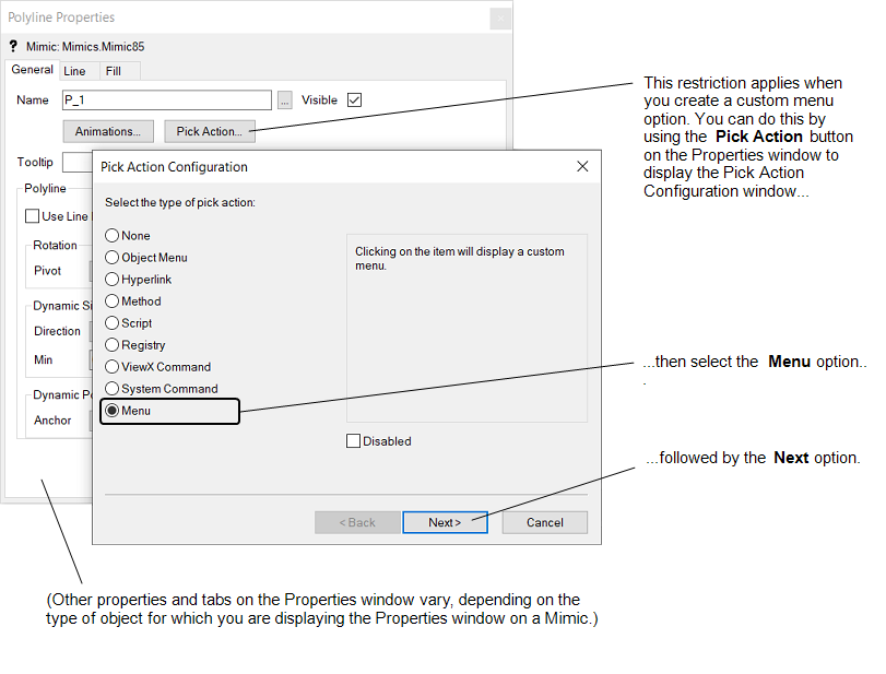 Mimics Guide Shared With Other Embedded Mimics Editing Objects On A Mimic